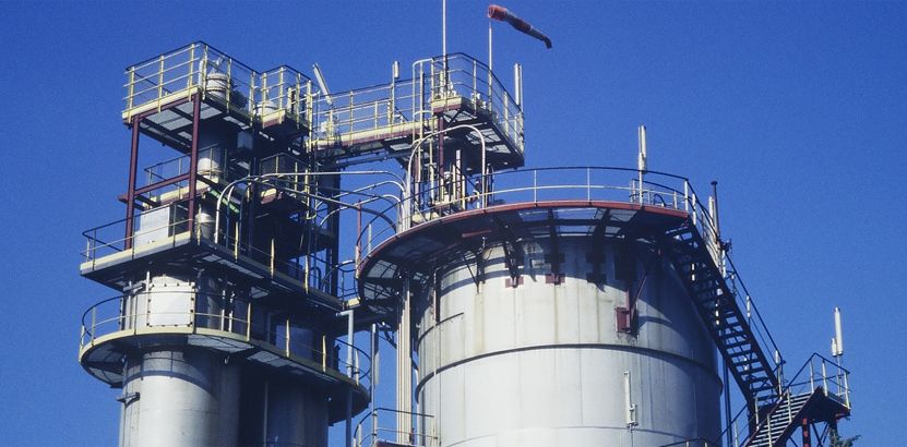 Eclairage de la raffinerie Elf Atochem Lavera - Sammode