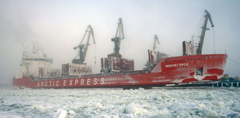 Eclairage du brise-glace Arctic Express - Sammode